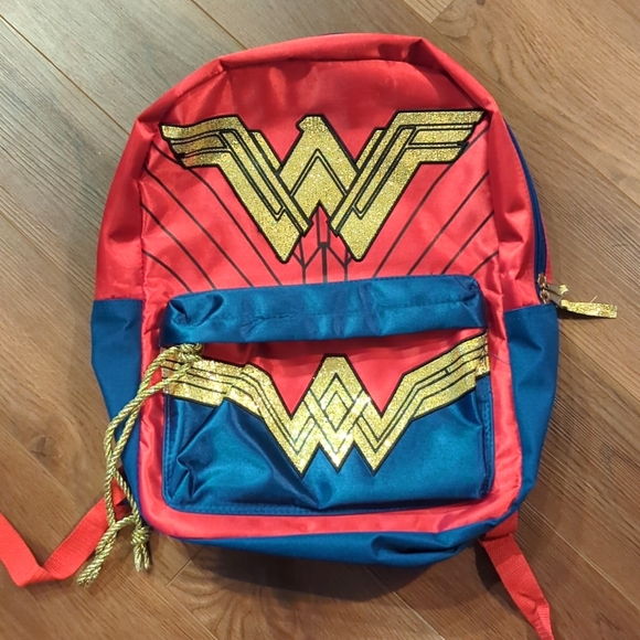 DC Comics | Accessories | Wonder Woman Childrens Backpack Bookbag Dc ...